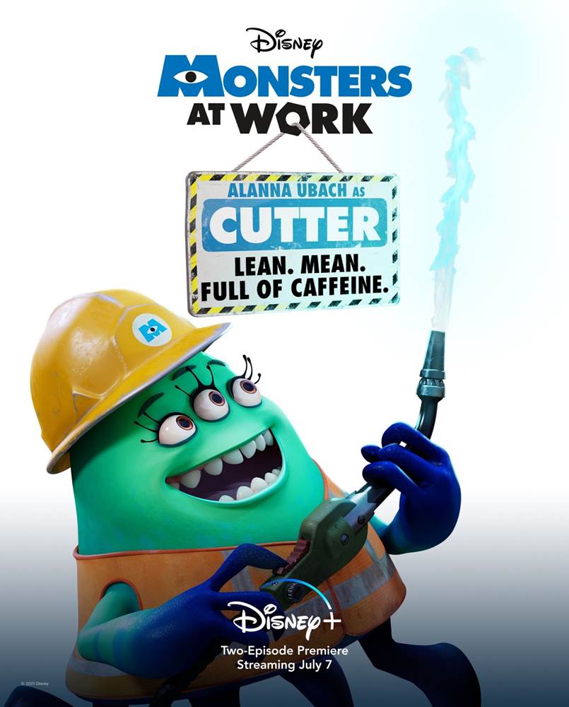 Character Posters Released for "Monsters at Work" - LaughingPlace.com