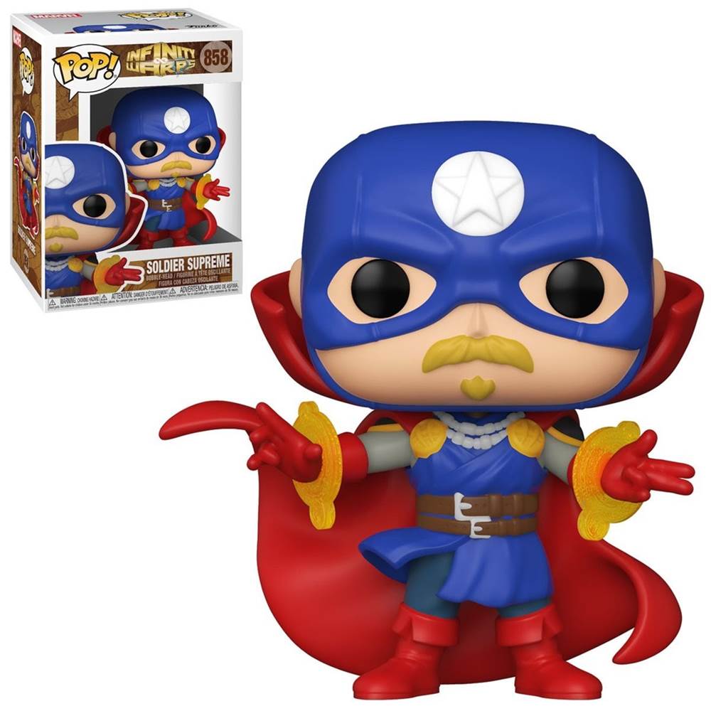 Funko Pop! Marvel Infinity Warps Collection Includes 8 Characters and 4 ...