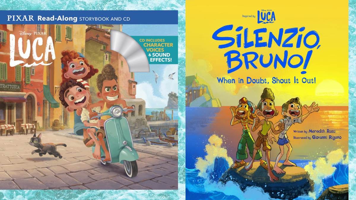 Children's Book Reviews: Pixar's "Luca" Read-Along Storybook and ...