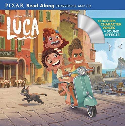 Children's Book Reviews: Pixar's "Luca" Read-Along Storybook and ...