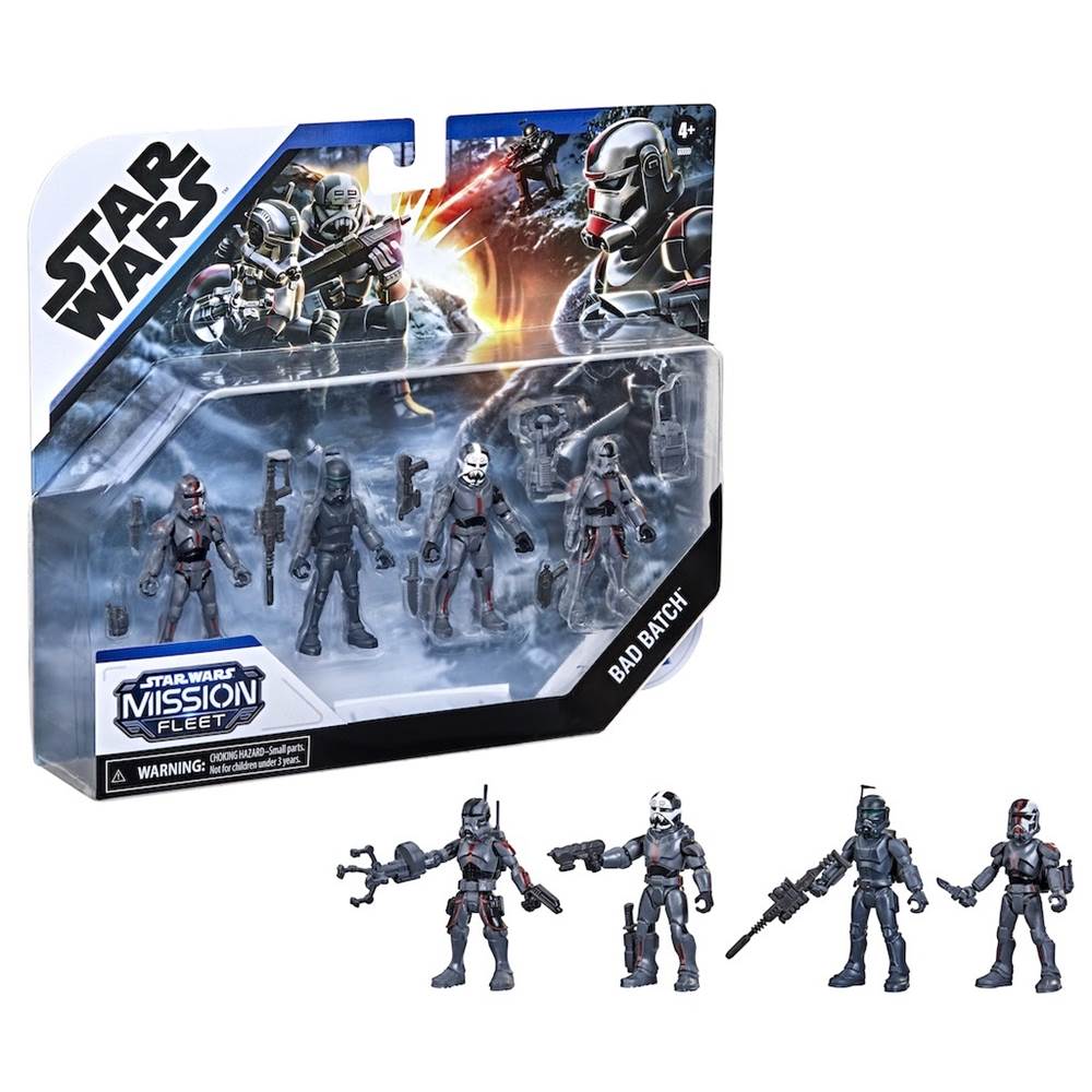 "The Mandalorian" Star Wars Lightsaber Squad, Mission Fleet Figures and ...