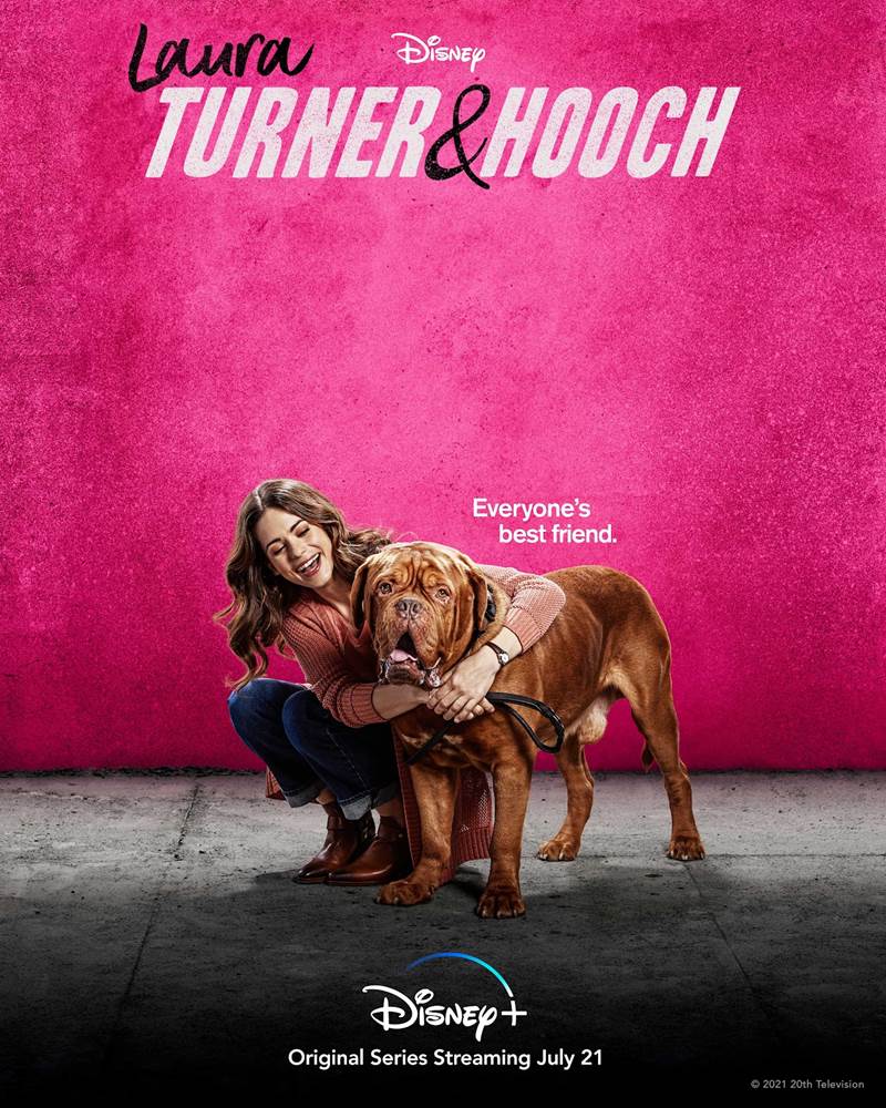 Disney+ Shares Character Posters for Upcoming "Turner & Hooch" Series ...