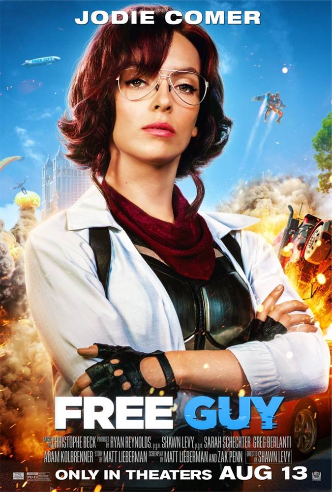 "Free Guy" Character Posters Released - LaughingPlace.com