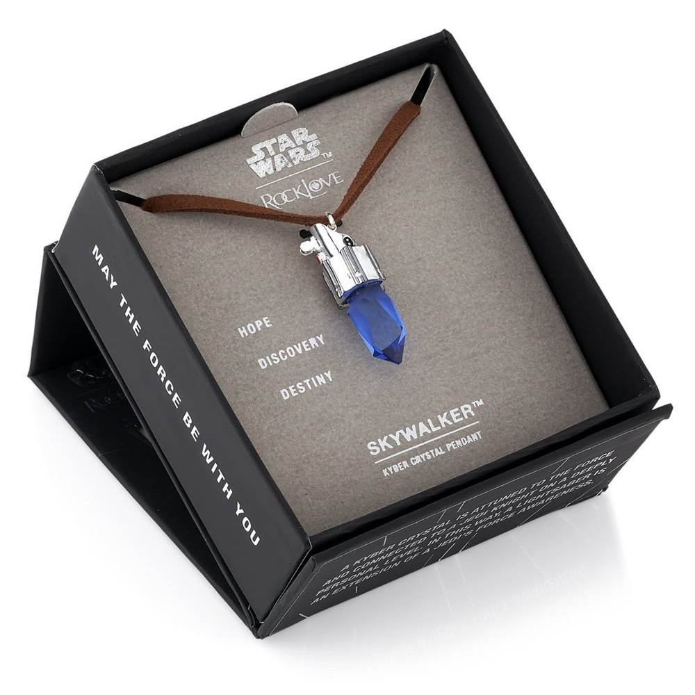 Luke and Leia Lightsaber Now Part of Star Wars X RockLove Kyber Crystal ...