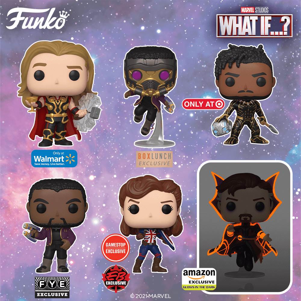 Funko Previews "Marvel's What If...?" Pop! Figures Featuring Alternate ...