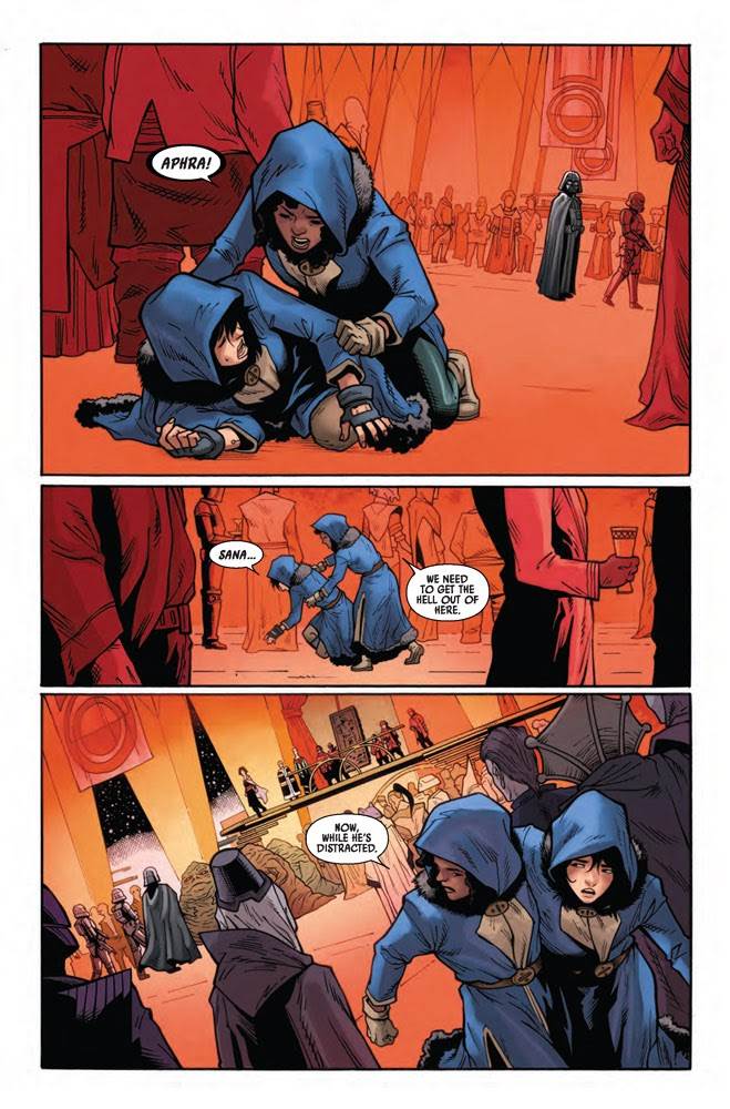 Comic Review - Chelli and Sana Infiltrate Crimson Dawn's Ship in "Star ...