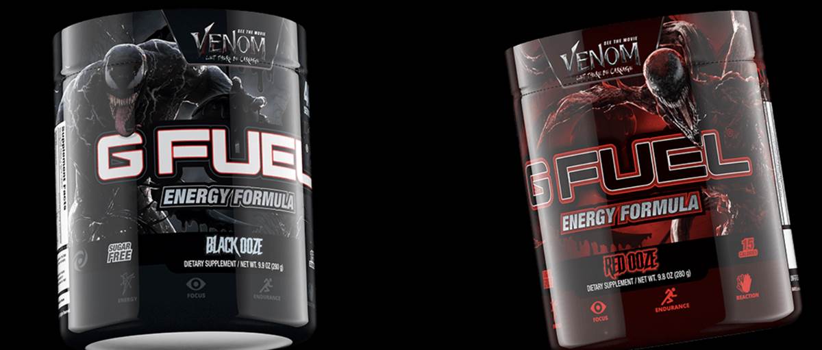 G FUEL Announces New Energy Drinks Inspired by “Venom: Let There Be ...