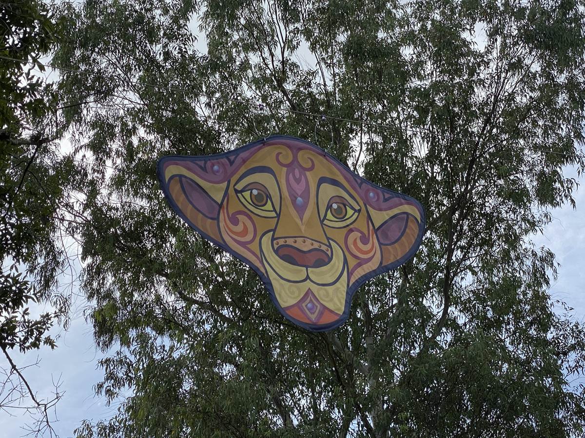 Character Kites and Banners Appear in Discovery River Theater Ahead of ...