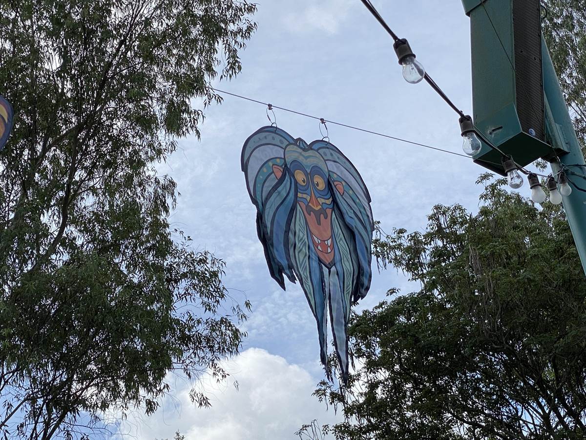 Character Kites and Banners Appear in Discovery River Theater Ahead of ...