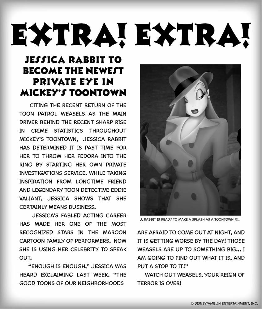 Roger Rabbit's Car Toon Spin to Receive Story Updates - LaughingPlace.com