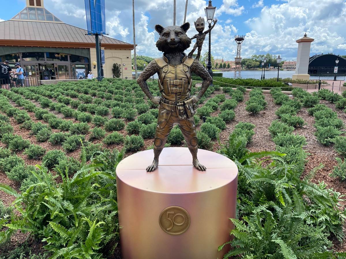 WDW 50 - Disney Fab 50 Character Collection Sculptures Appear at EPCOT ...