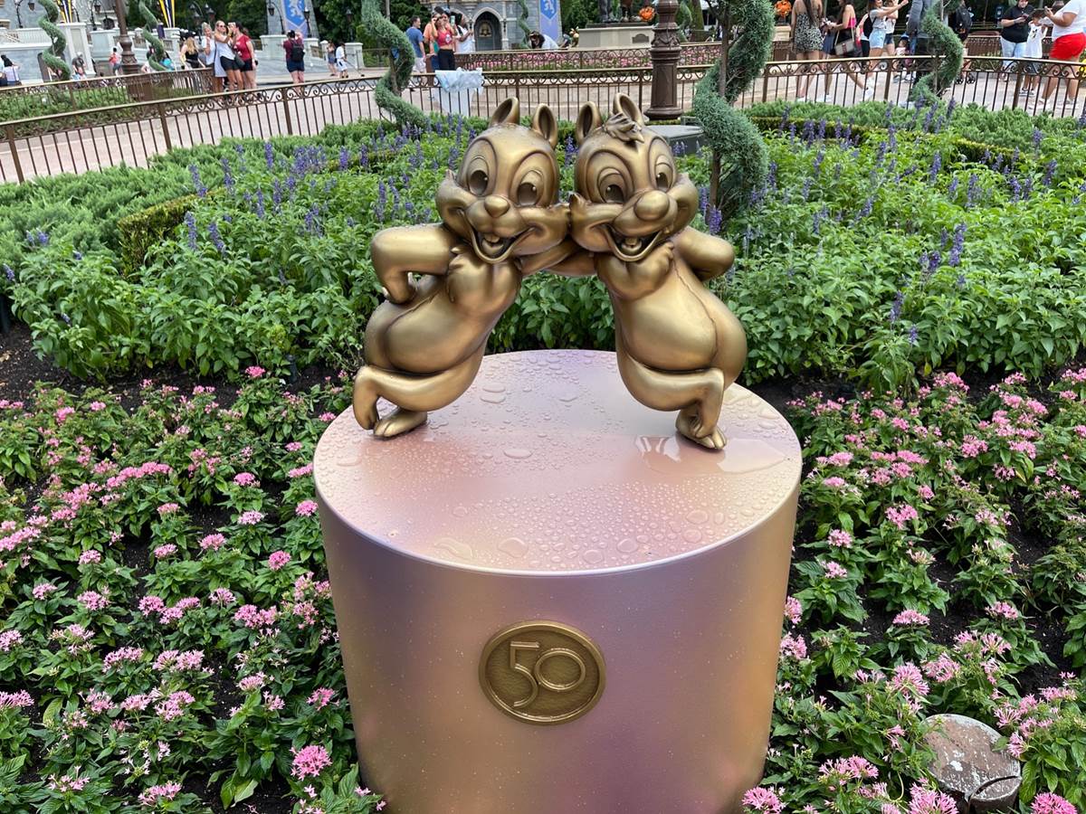 WDW 50 - Disney Fab 50 Character Collection Sculptures Installed at ...