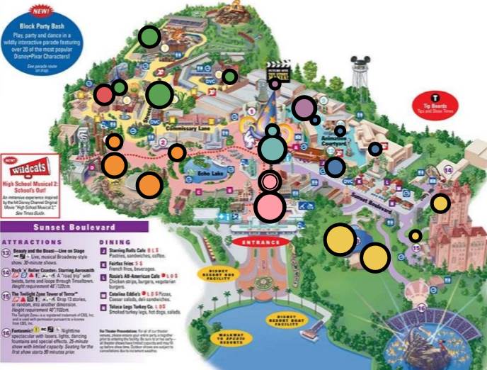 Disney Hollywood Studios Attractions WDW 50 The Ideal Disney's