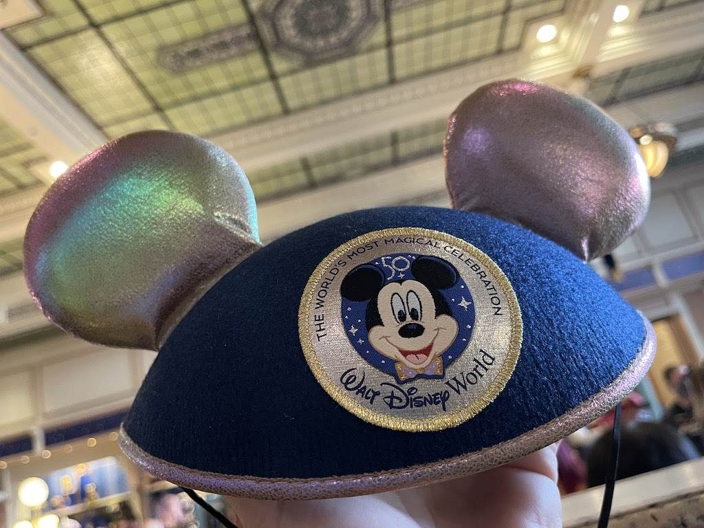 WDW 50 - Anniversary Merchandise Collections Unveiled at Magic Kingdom