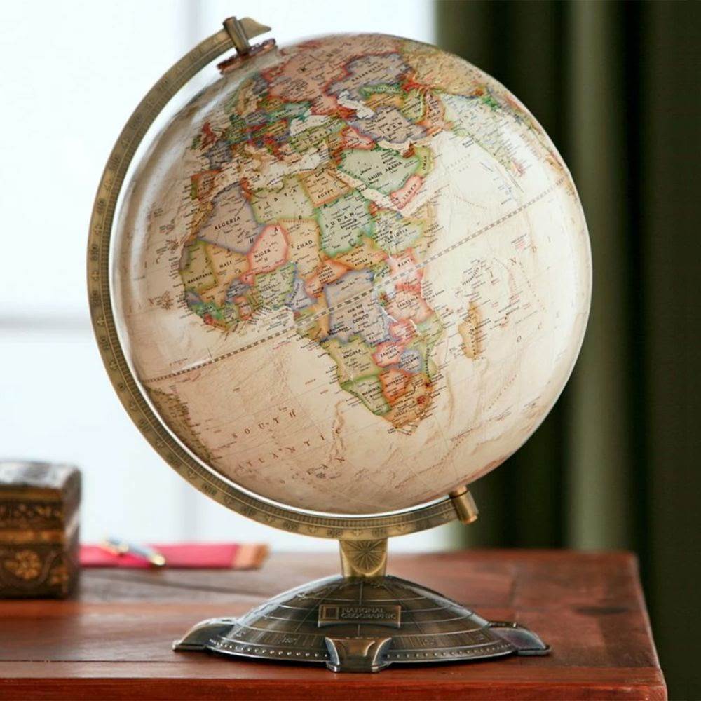 Travel Around the World With New, Elegant Globes from National Geographic