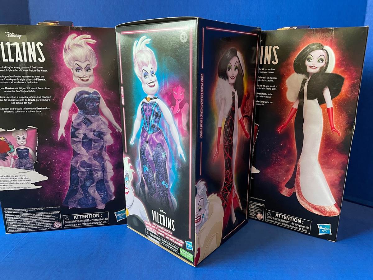 Toy Review: Disney Villains Dolls and Disney Style Series by Hasbro ...