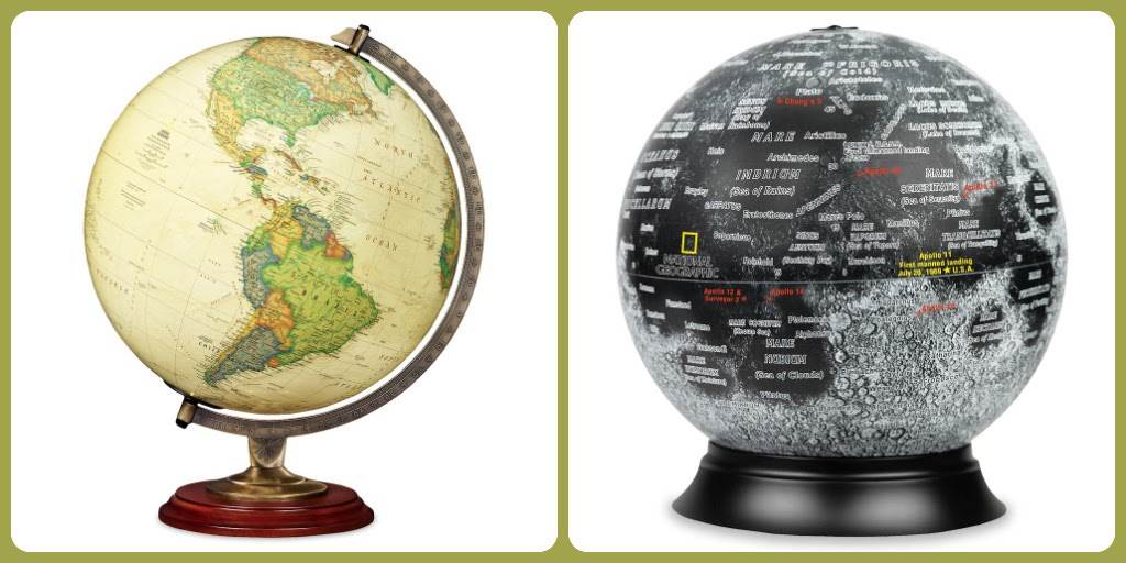 Travel Around the World With New, Elegant Globes from National Geographic