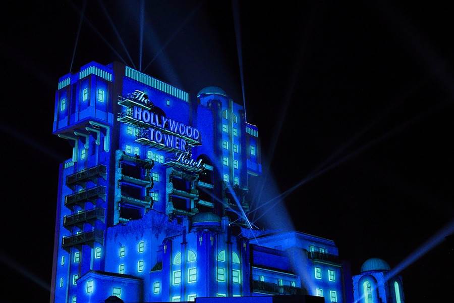 Disney Park Icons Across the Globe Light Up Blue for Disney+ Day ...