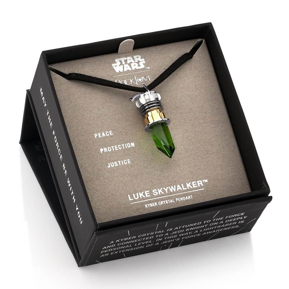 Luke and Leia Lightsaber Now Part of Star Wars X RockLove Kyber Crystal ...