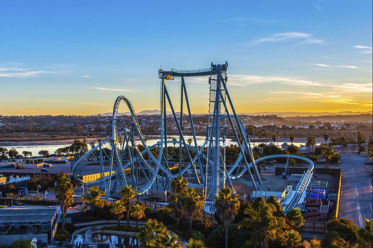 SeaWorld San Diego Set To Open Emperor Dive Coaster on March 12, 2022 ...