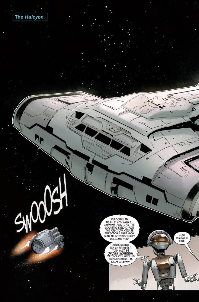 Comic Review - "Star Wars: Galactic Starcruiser - Halcyon Legacy" #1 ...