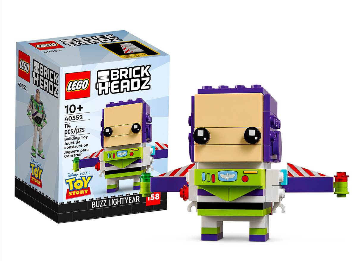 LEGO Introduces Buzz Lightyear BrickHeadz Figure - LaughingPlace.com