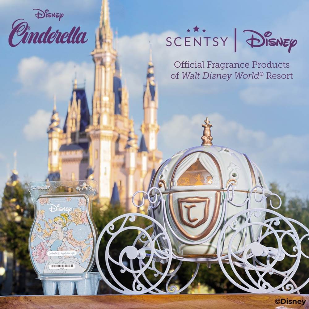 Scentsy Re-Releases Cinderella Carriage Warmer Alongside New Disney ...