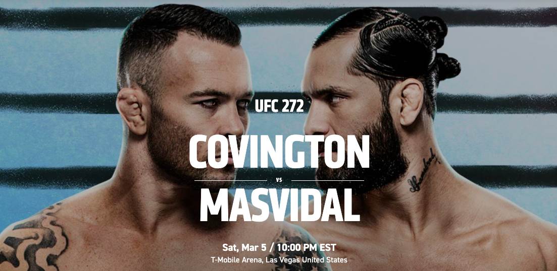 Preview - A Welterweight Grudge Match Headlines UFC 272 - LaughingPlace.com