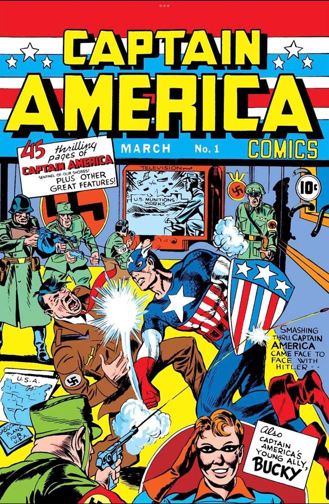 Issue of "Captain America Comics No. 1" Sells for More Than $3 Million ...