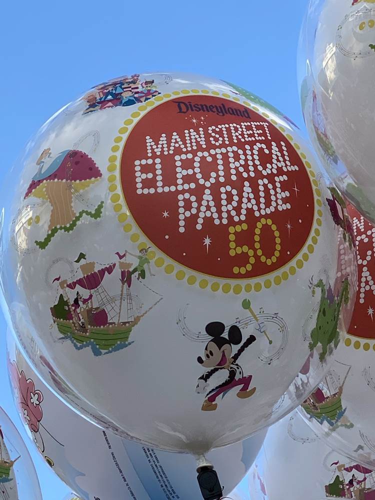Main Street Electrical Parade 50th Anniversary Balloons Now Available ...