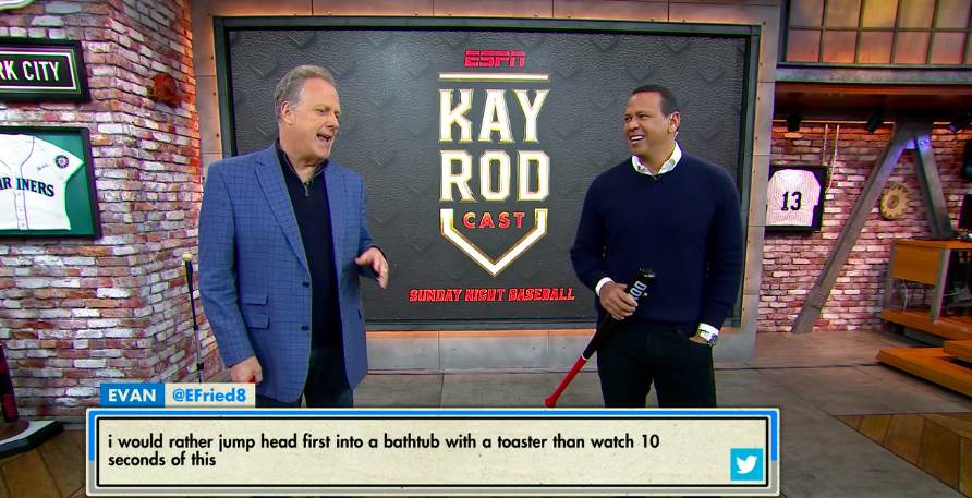 "The Kay-Rod Cast" on ESPN Brings a Level of Entertainment and Insight ...