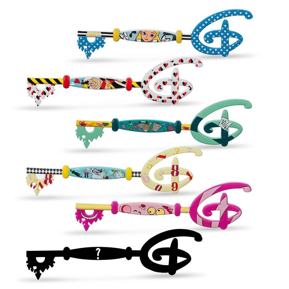 Unlock the Mysteries with Alice in Wonderland Collectible Key Series ...