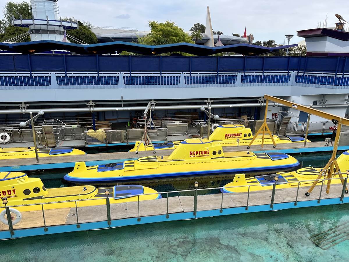 Disneyland Submarine Lagoon Refilled With Submarine Fleet In Place ...
