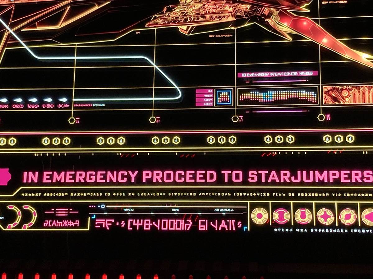 Now Entering Epcot - Translating the Xandarian Messages at Guardians of ...