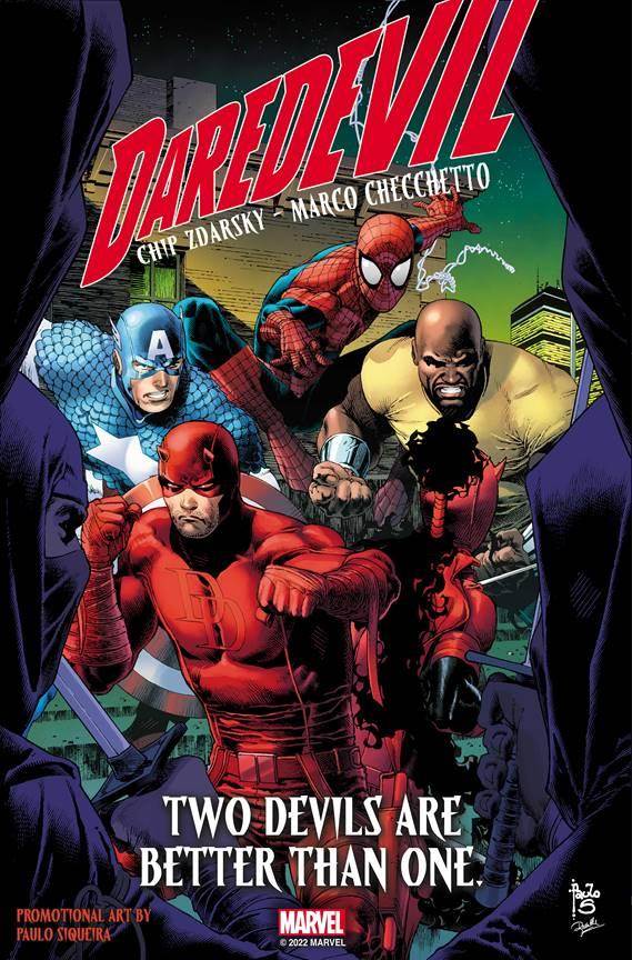 Chip Zdarsky and Marco Checchetto’s New Run of DAREDEVIL Begins Next Month