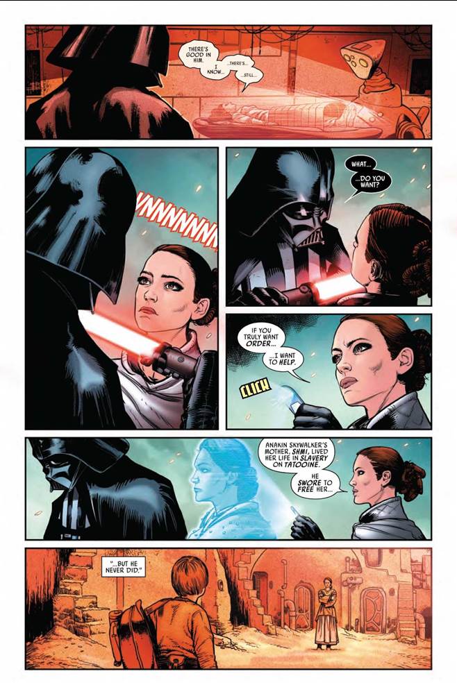 Comic Review - Sabé Forms an Uneasy Alliance with the Dark Lord in ...