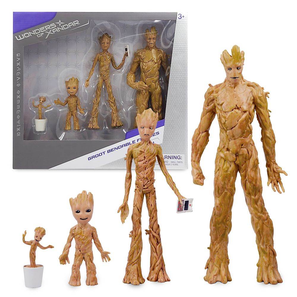 Groot Toys and More Guardians of the Galaxy: Cosmic Rewind Merchandise ...