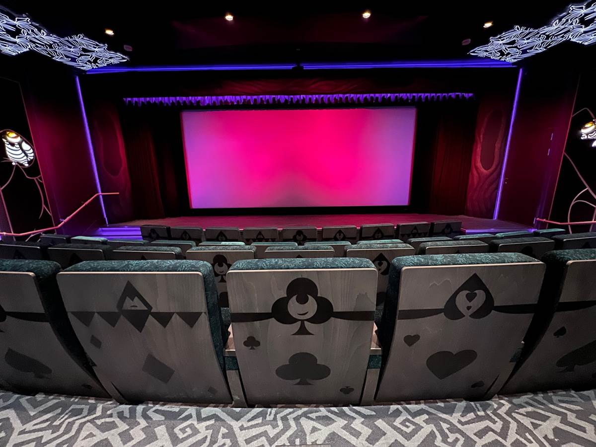Photos: Take a Peek at the Wonderland and Never Land Cinemas Aboard the ...