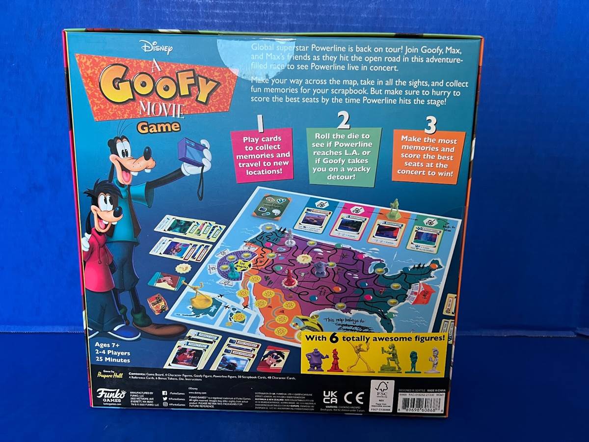 Board Game Review: Disney's "A Goofy Movie Game" by Funko Games ...