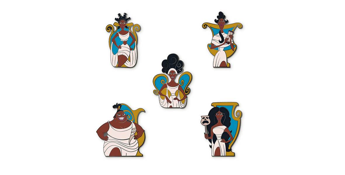 D23 Exclusive 25th Anniversary "Hercules" Pins Now Available on shopDisney