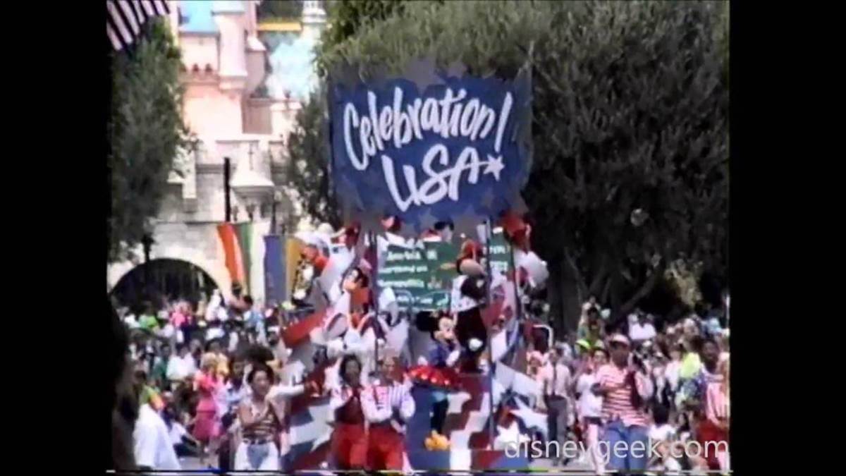 Extinct Attractions - Celebration USA Parade - LaughingPlace.com