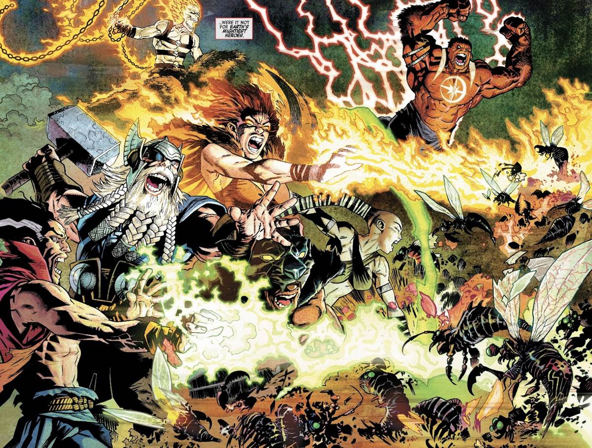 Comic Review - "Avengers 1,000,000 BC #1" Answers a Long-Running Marvel ...