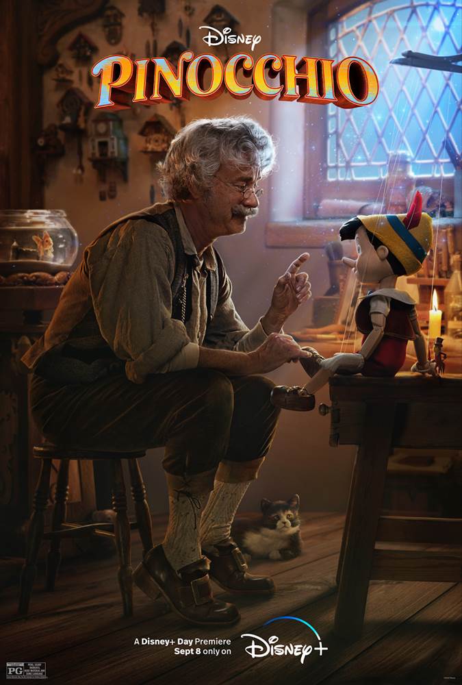 Disney+ Releases New Trailer for Live-Action "Pinocchio" – Premiering ...