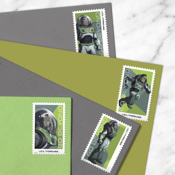 "Lightyear" Appears on Newest Forever Stamp From U.S. Postal Service ...