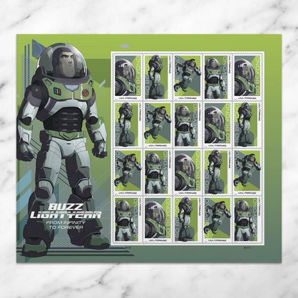 "Lightyear" Appears on Newest Forever Stamp From U.S. Postal Service ...