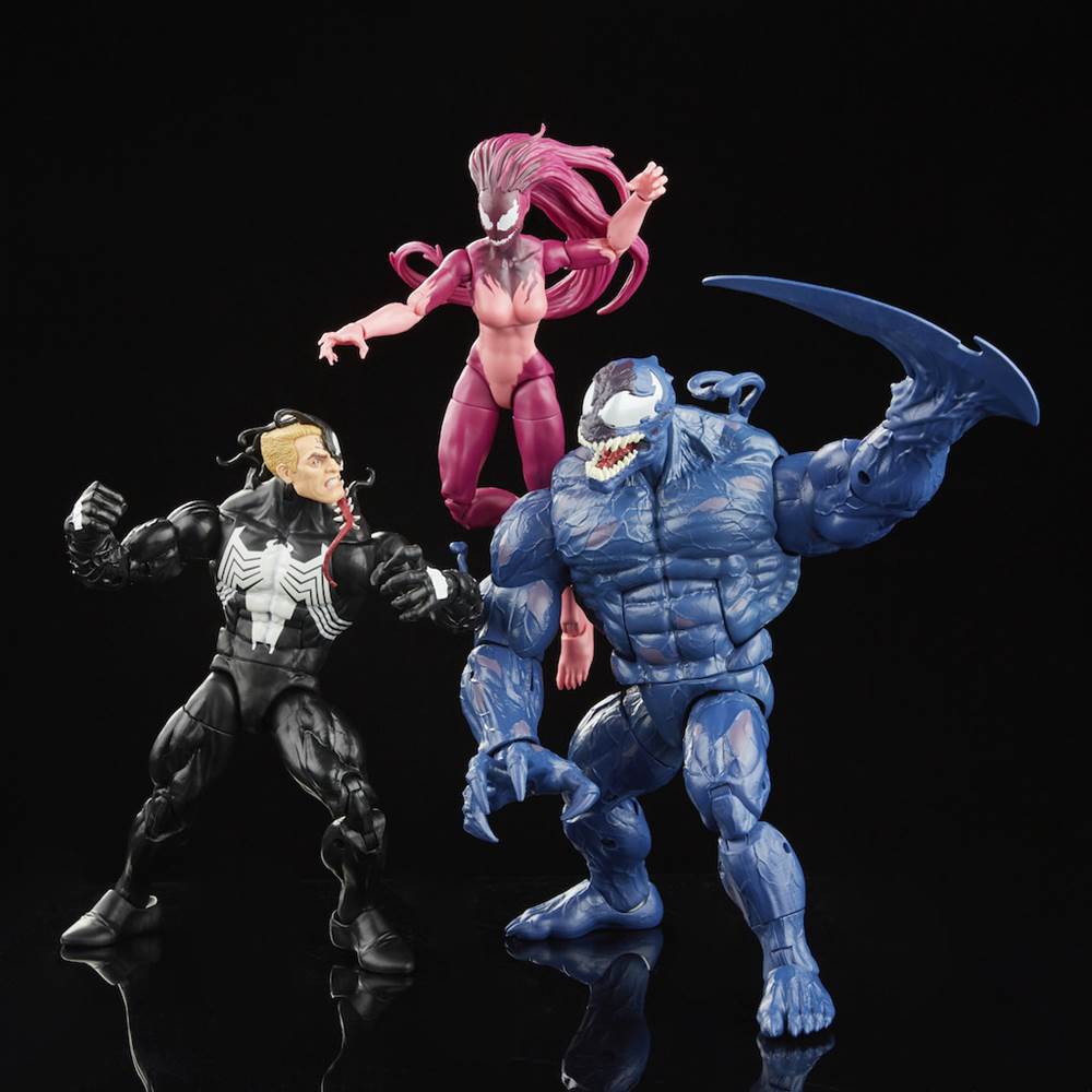 Venom, Riot and Agony Featured in Amazon Exclusive Marvel Legends Venom ...