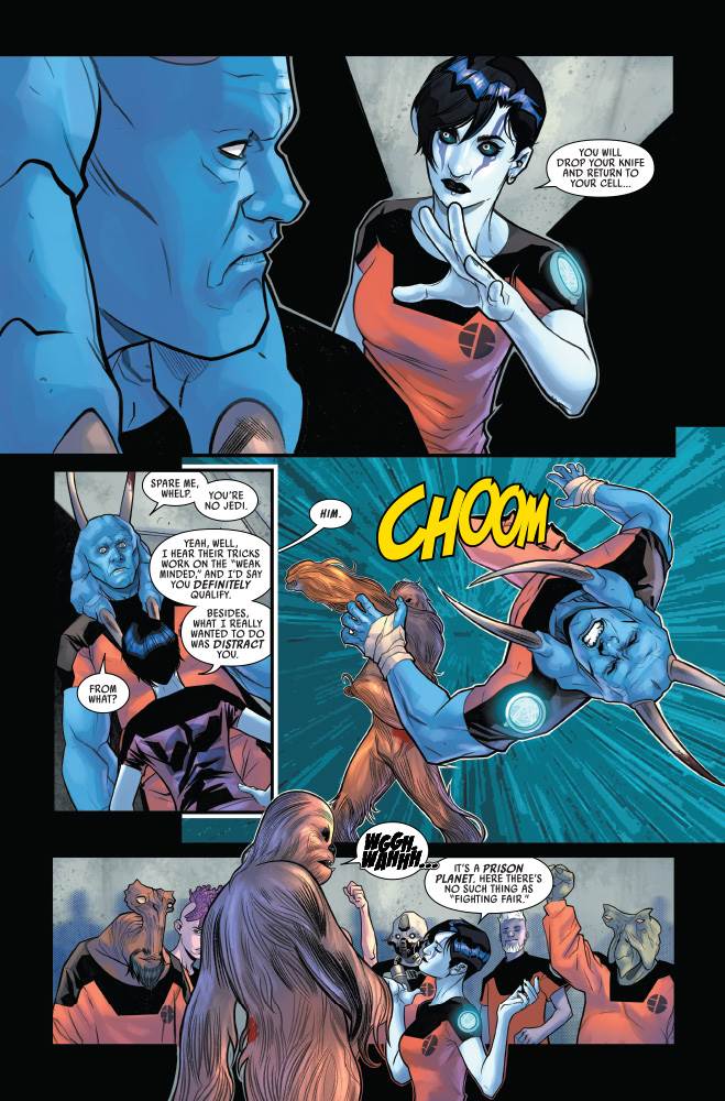 Comic Review - Chewie Finds Himself Imprisoned with Maz Kanata in "Star ...