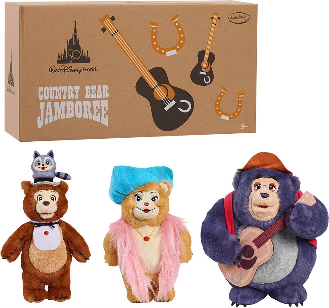 Country Bear Jamboree and Carousel of Progress Plush from Just Toys Now ...
