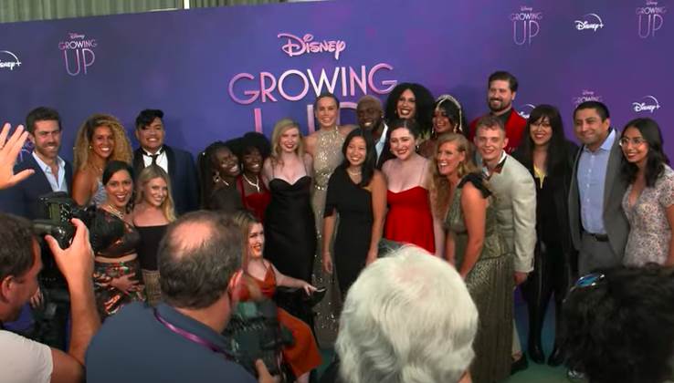 Disney+ Shares Look from the Premiere of "Growing Up" - LaughingPlace.com