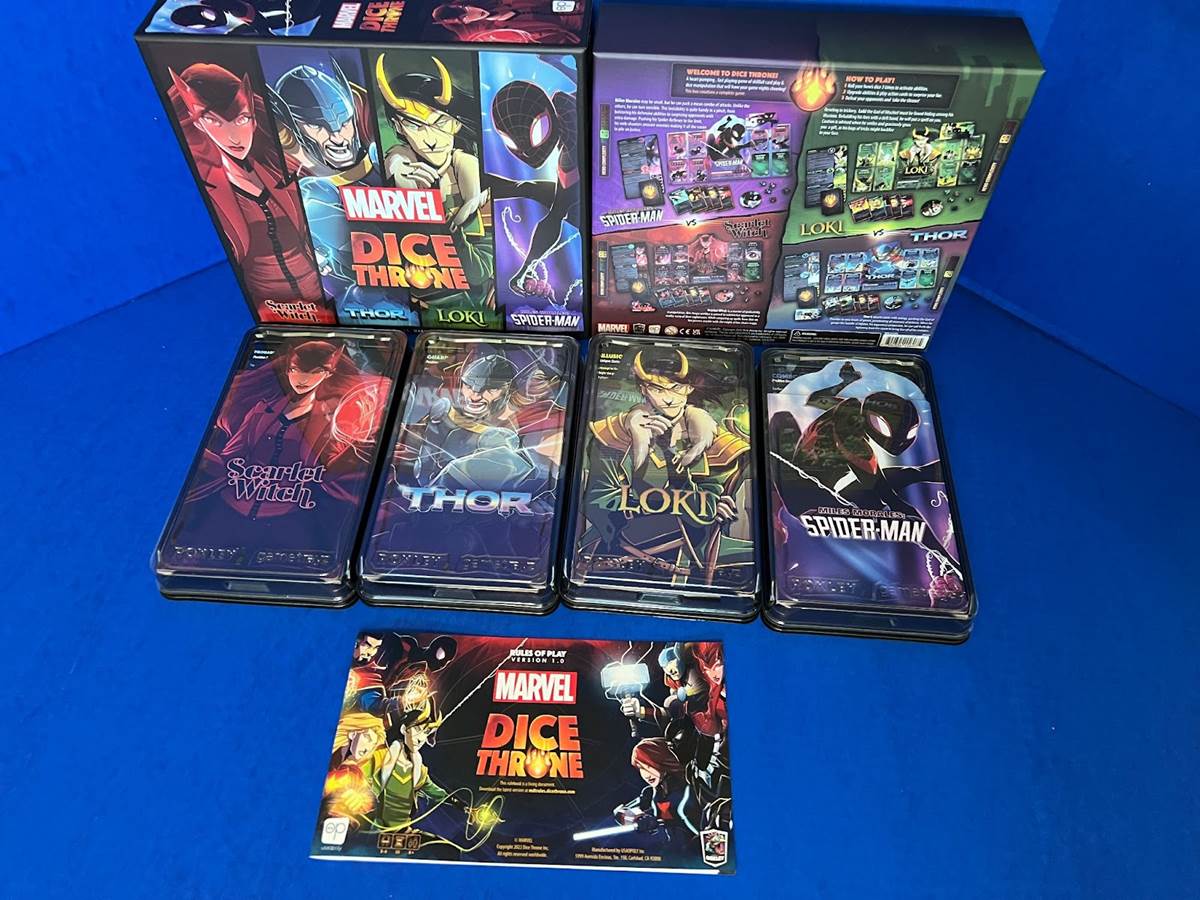 Game Review: "Marvel Dice Throne" from The Op - LaughingPlace.com